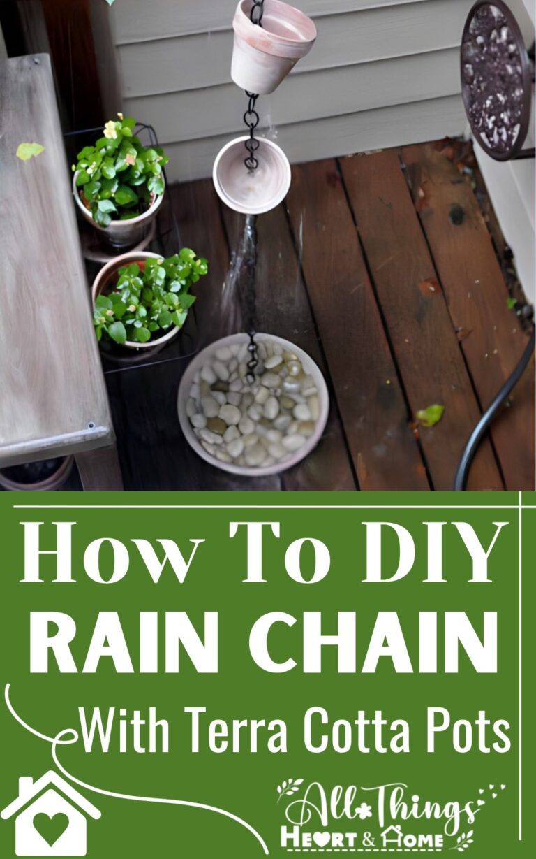 How To DIY Terra Cotta Rain Chain : 6 Steps & Tips