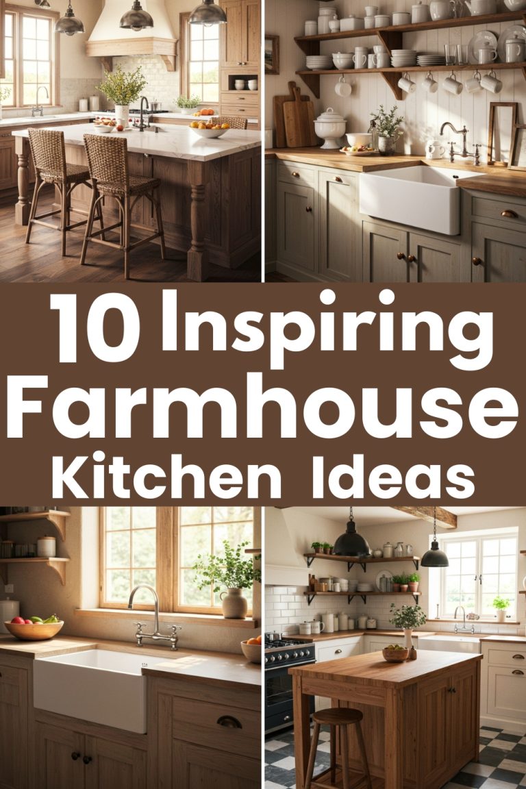 10 Inspiring Farmhouse Kitchen Ideas For Rustic Charm In Every Corner ...
