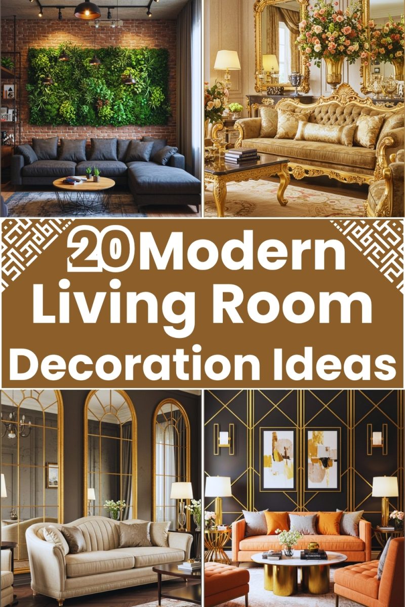 20 Living Room Decoration Ideas Modern Ideas On A Budget - All Things ...