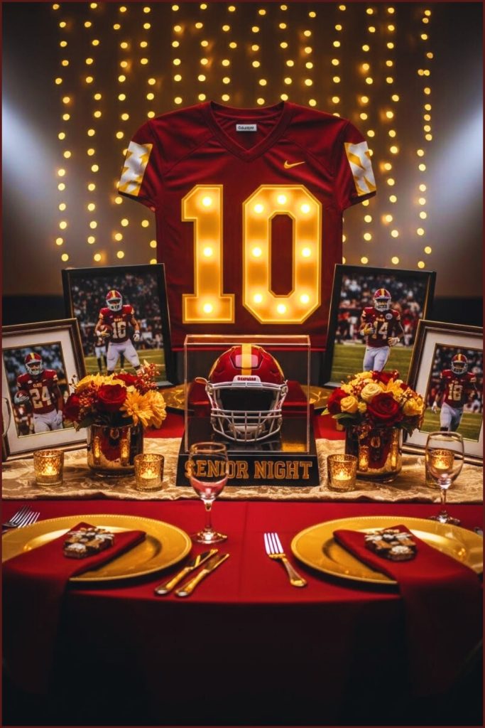 15 Epic Senior Display Table Ideas For Sports And School Events - All ...