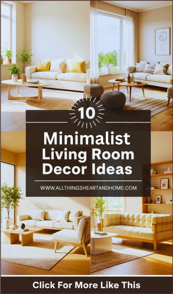 10 Minimalist Living Room Home Decor Ideas For Calm And Stylish Homes ...