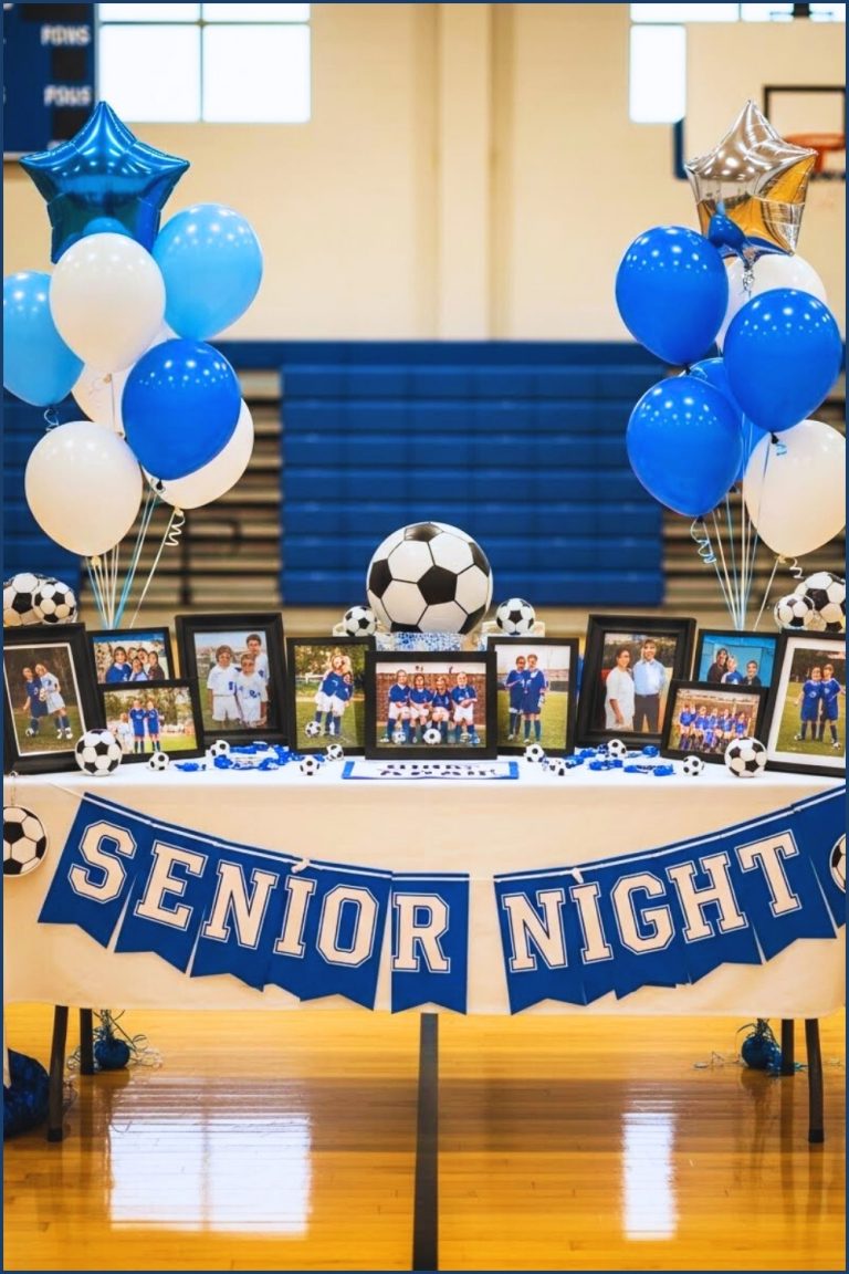 15 Epic Senior Display Table Ideas For Sports And School Events - All ...