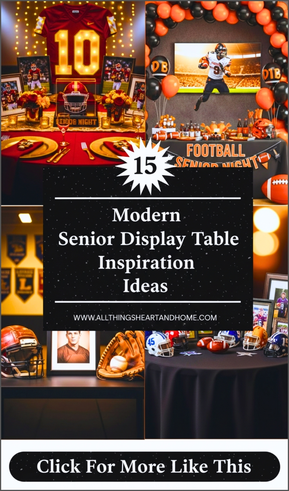 15 Epic Senior Display Table Ideas For Sports And School Events - All ...
