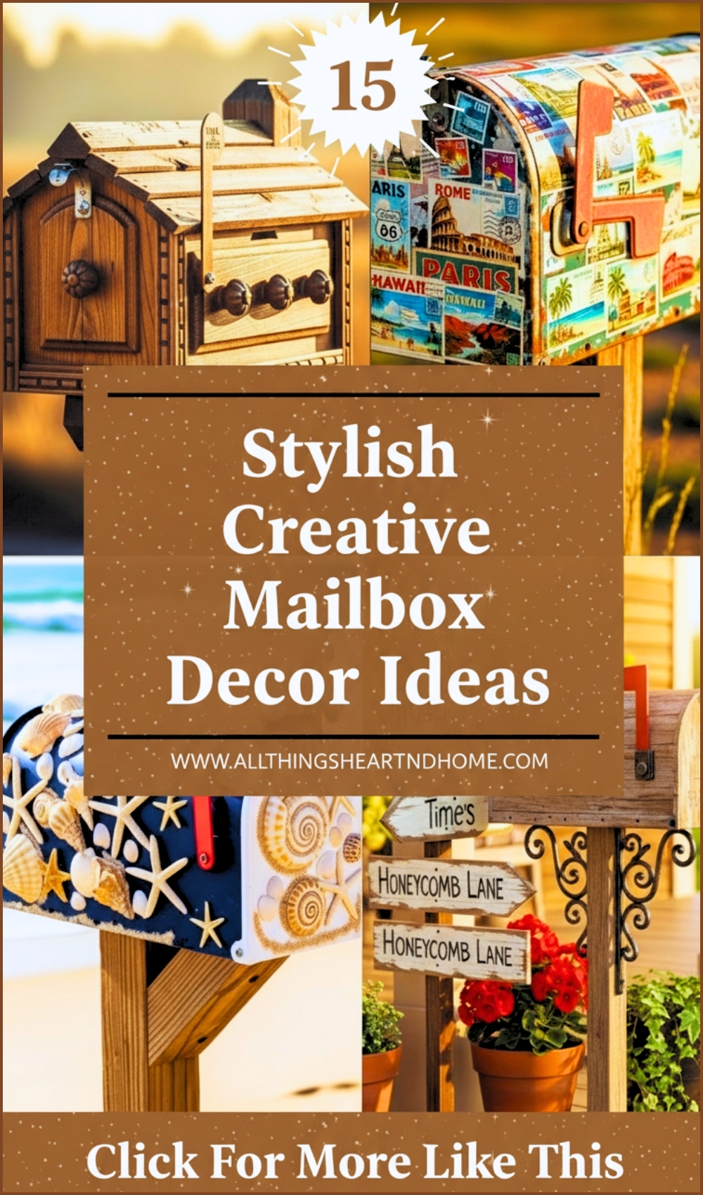15 Creative Mailbox Decor Ideas For Stylish Outdoor Entry - All Things ...