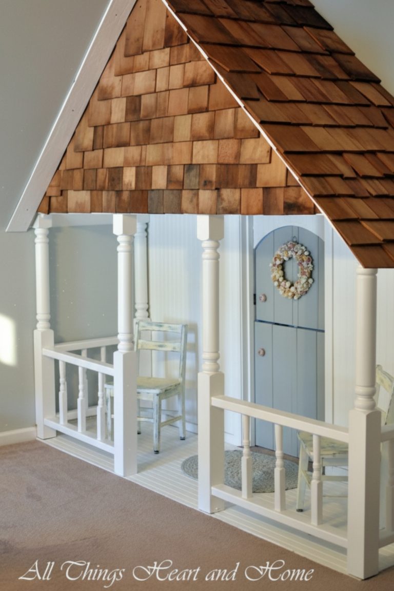 Indoor Closet Playhouse Reveal And How We Built It - All Things Heart ...